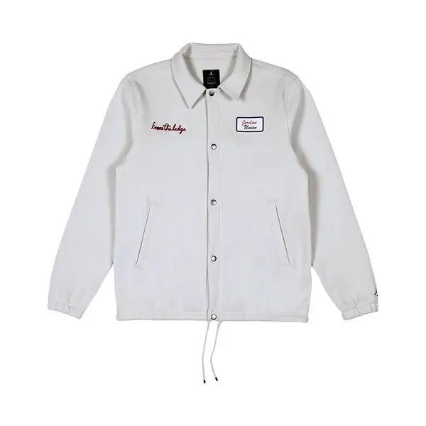 JORDAN X Union La Coaches Jacket - White