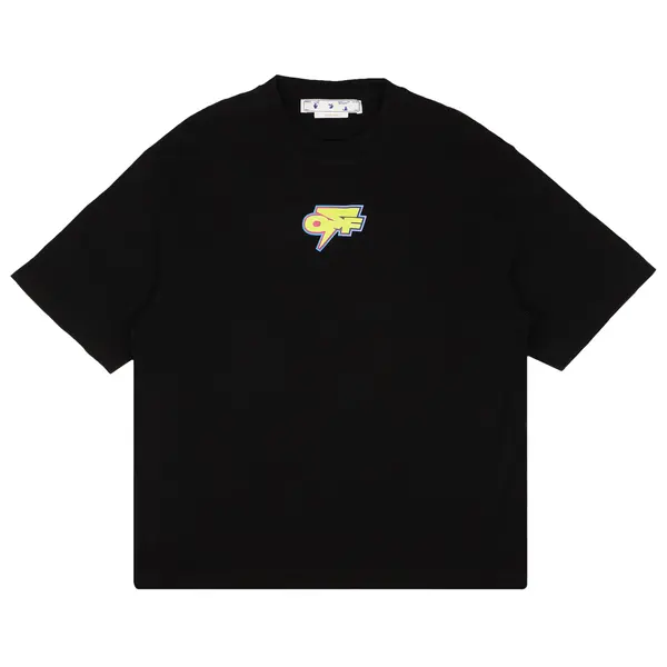 Off-White Degrade Thunder Over Skate Short-sleeve Tee /green