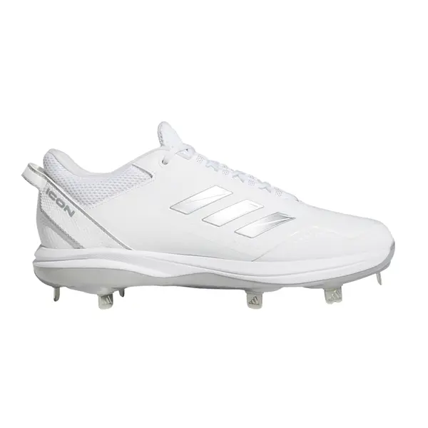 Adidas Icon Metallic Cleats - White