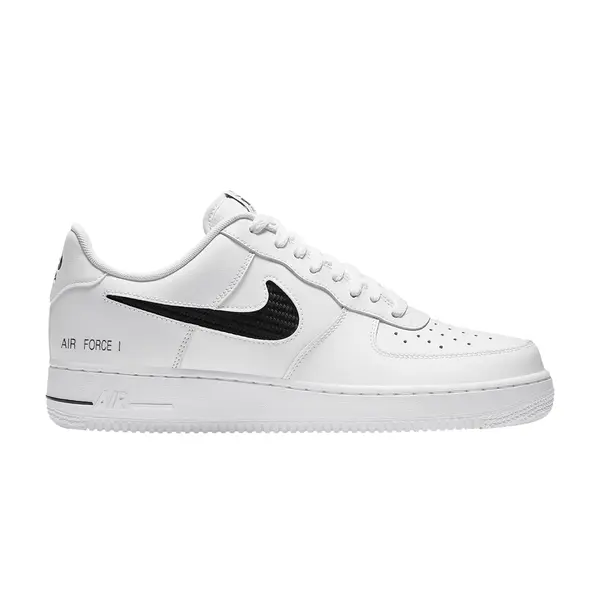 Nike Force 1 '07 Lv8 Cut Out Swoosh - White