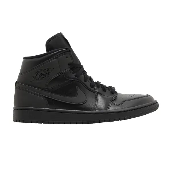 JORDAN 1 Mid Sneakers - Black