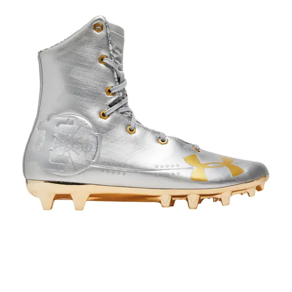 Under Armour Highlight Mc Le Gold Athletic Shoes - Silver