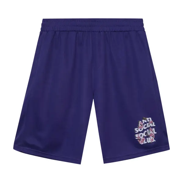 ANTI SOCIAL SOCIAL CLUB Drama Club Mesh Shorts - Purple