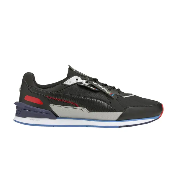PUMA Bmw Motorsport X Low Racer Sneakers - Black