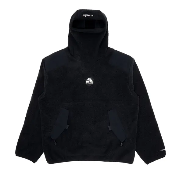 Supreme X Nike Acg Fleece Pullover - Black