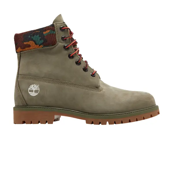 Timberland 6 Inch Heritage Warm Lined Boots - Green
