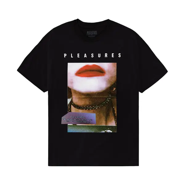 PLEASURES Poor Connection T-shirt - Black