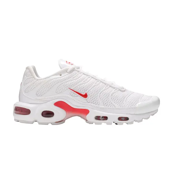 Nike Wmns Air Max Plus ' Track Red - White | Editorialist