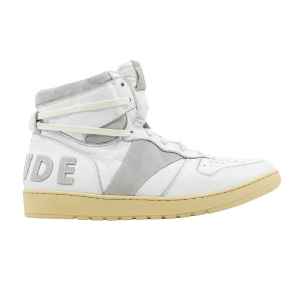 Rhude Rhecess High Sneakers - White