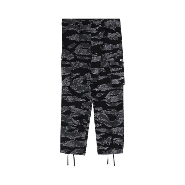 BAPE Tiger Camo Relaxed Fitilitary Pants - Black
