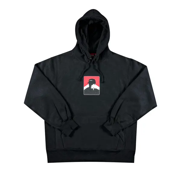Supreme Portrait Hooded Sweatshirt - Black
