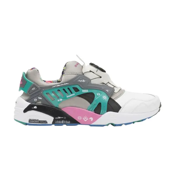 PUMA Graphers Rock X Disc Blaze Sneakers - White