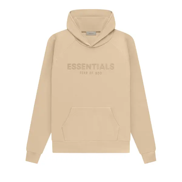 Fear Of God Waffle Raglan Hoodie - Cream