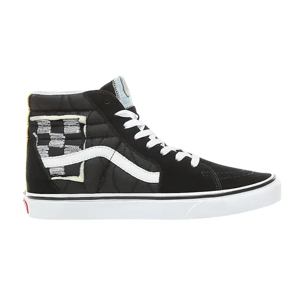 VANS Sk8-hi Mixed Quilting Sneakers - Black