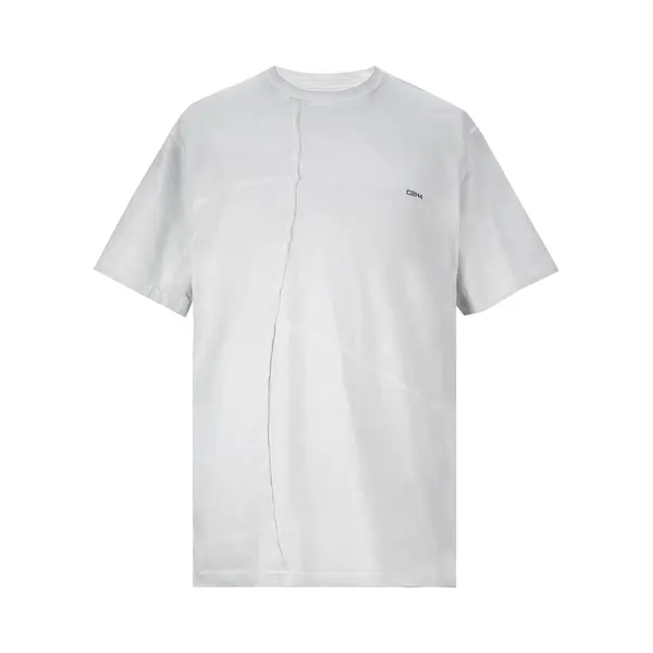 C2H4 Crooked Panelled T-shirt