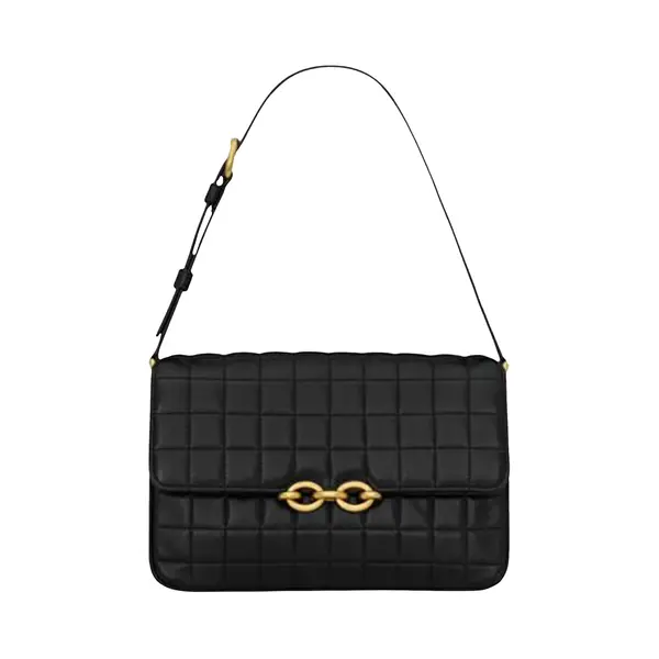 Saint Laurent Le Maillon Satchel - Black