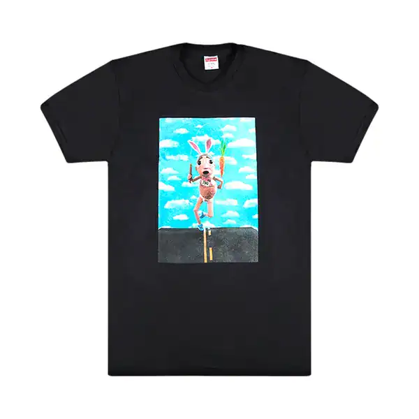 Supreme Mike Hill Runner T-Shirt Black Editorialist - Main Image