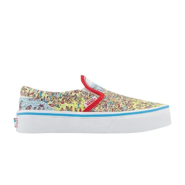 VANS Where's Waldo? X Classic Slip-on Sneakers - Multicolor