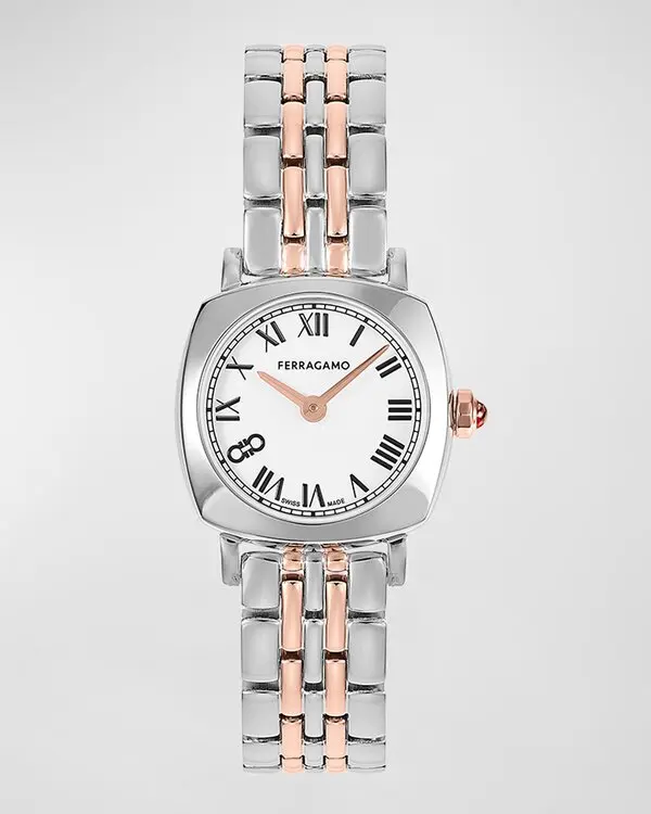 FERRAGAMO 23mm Soft Square Watch