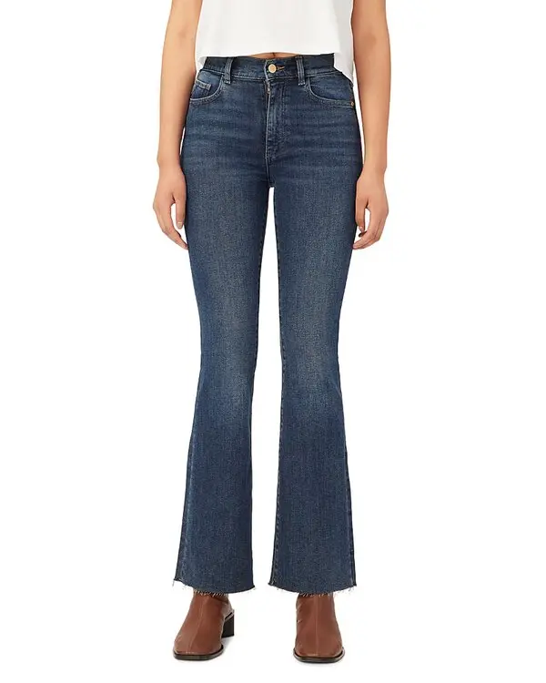 DL1961 Bridget High-rise Bootcut Jeans - Seacliff