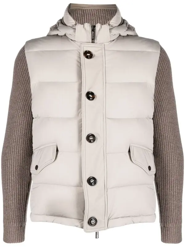 MOORER Foscolo-knm Jacket - Neutrals