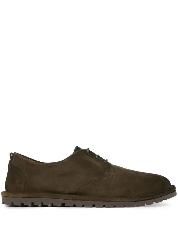 Marsèll Sancrispa Suede Derby Shoes - Brown
