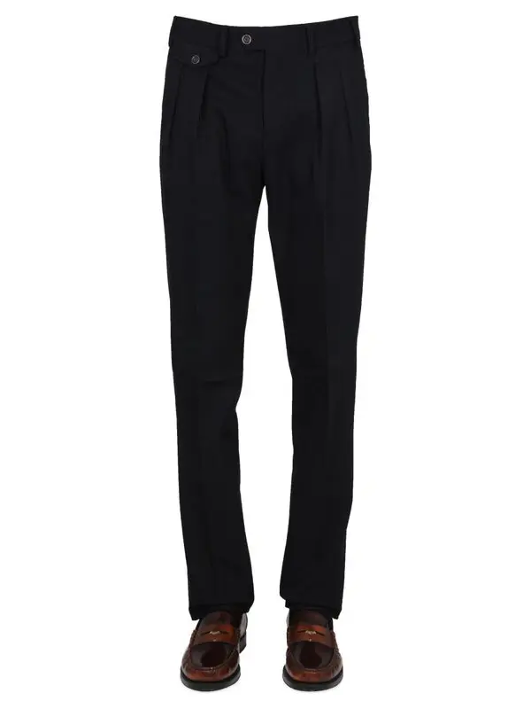 LARDINI Wool And Cotton Trousers