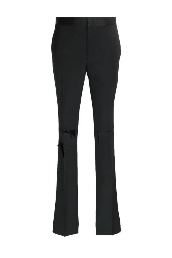 Givenchy Tailored Wool Trousers In Black 33% Off Editorialist
