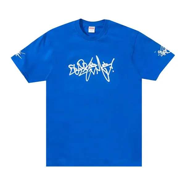 Supreme Rammellzee Tag Tee 'royal - Blue