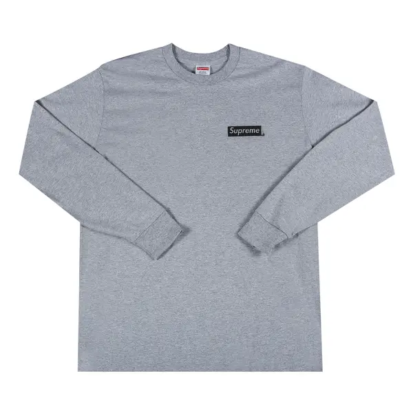 Supreme Sacred Unique Long-sleeve Tee 'heather - Grey