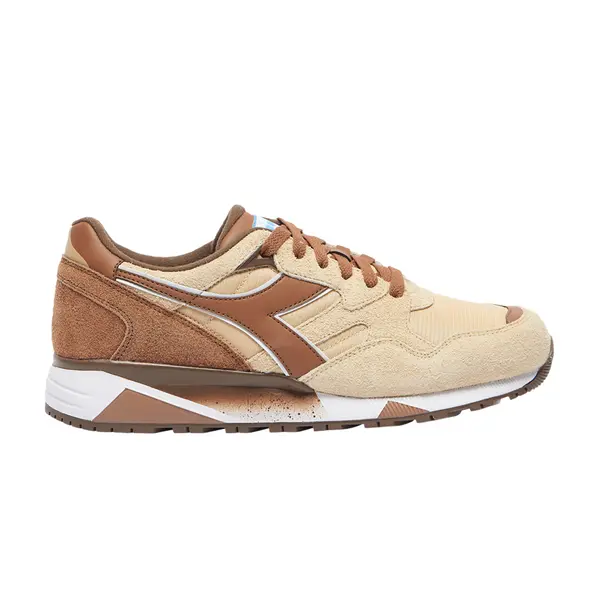 DIADORA Anderson Bluu X N9002 Chocolate Cone Sneakers - Brown