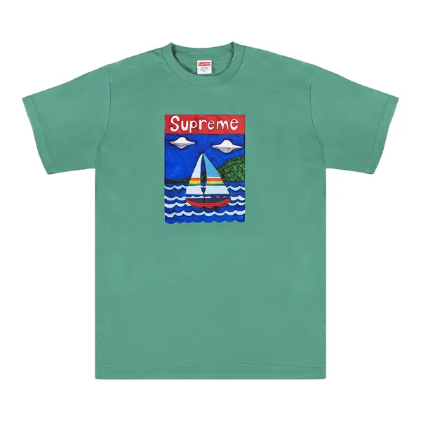 Supreme Sailboat Tee 'dusty - Teal