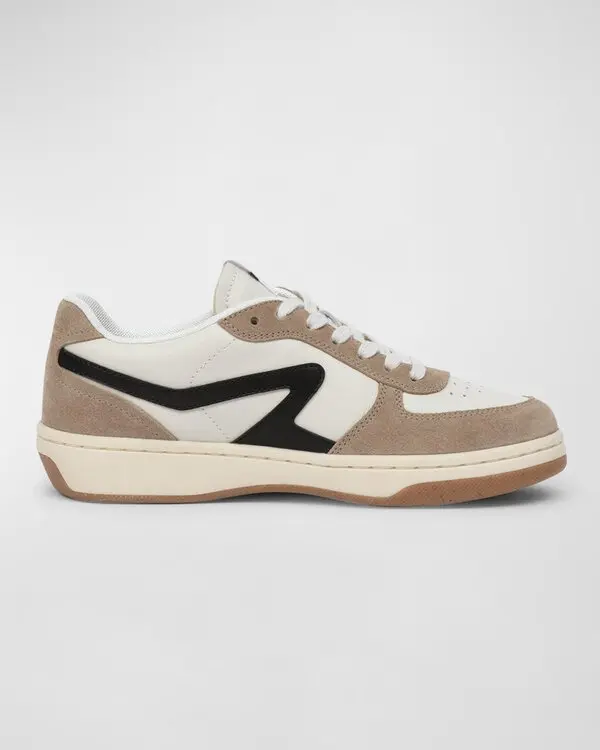 Rag & Bone Retro Colorblock Court Sneakers - Dove/sand