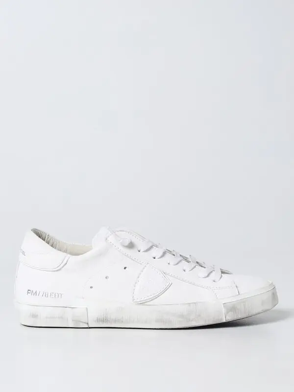 Philippe Model Lace-up Sneakers - Milk