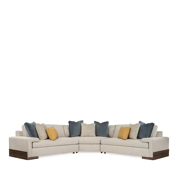 CARACOLE I'm Shelf-ish Three Piece Sectional