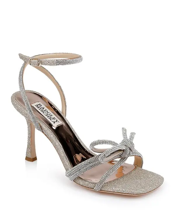 Badgley Mischka Effie High Heel Sandals - Champagne