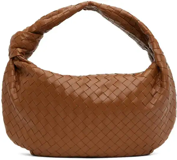 Bottega Veneta Small Jodie Bag 2650 Wood Gold Editorialist
