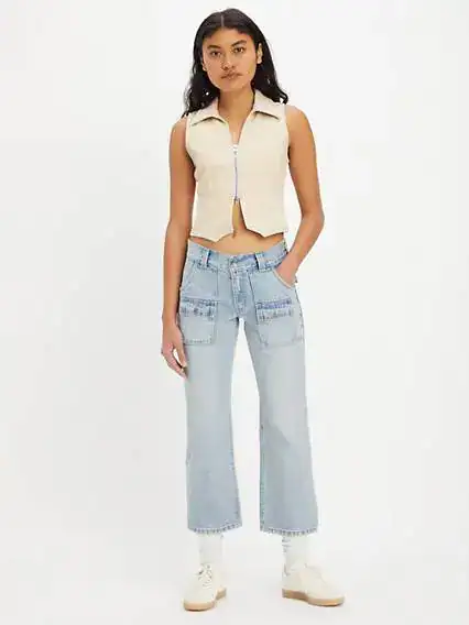 Levi'S Middy Outback Bootcut Jeans 26x27 In Daze Of Summer 17