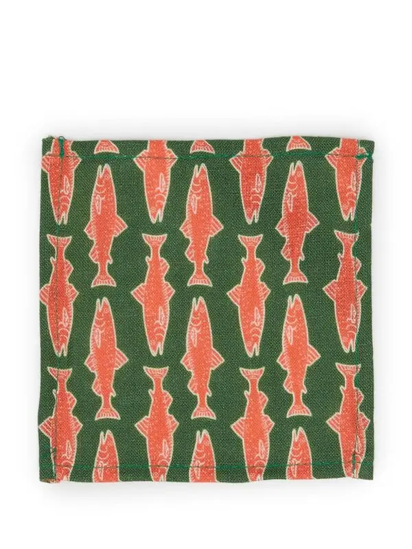 La DoubleJ X Passalacqua Como Fish Napkin