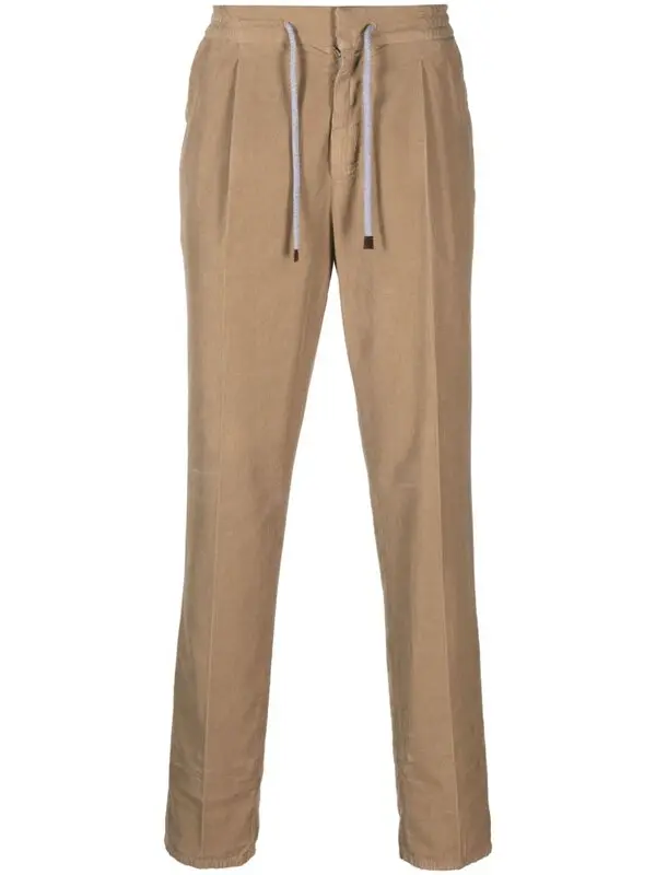 Brunello Cucinelli Tapered-leg Corduroy Trousers