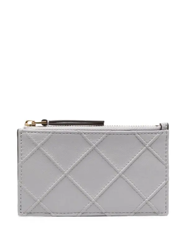Tory Burch Diamond-quilted Leather Wallet