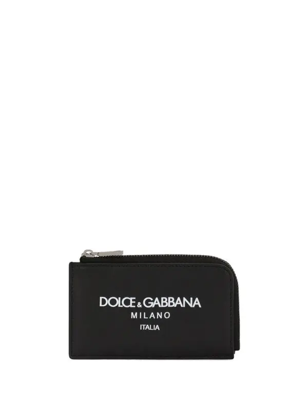 Dolce & Gabbana Logo-print Zip-around Wallet