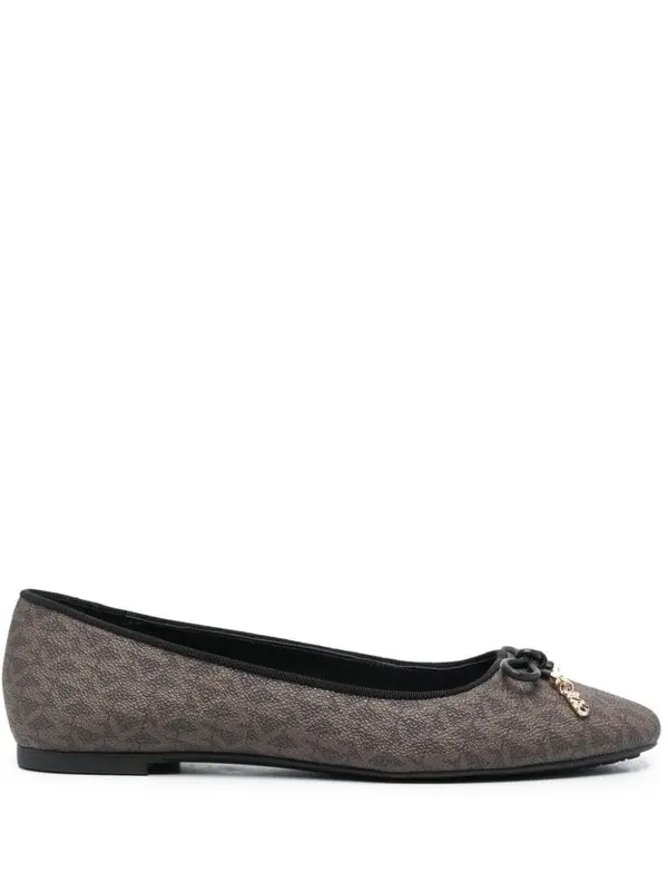 Michael Kors Nori Ballerina Shoes - Brown