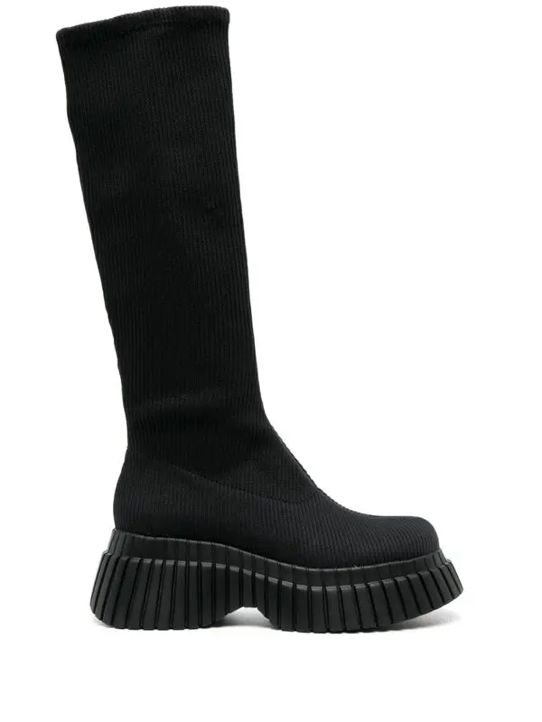Camper Bcn Below-knee Boots - Black