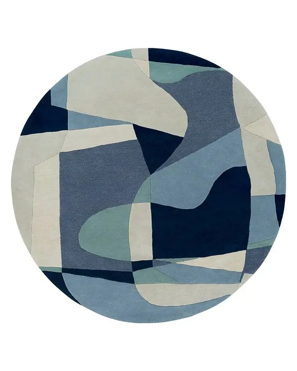 LIVABLISS Forum Fm-7195 Round Area Rug, 8' X 8