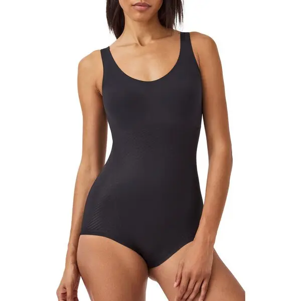 SPANX® Spanxshape™ Invisible Tank Brief Bodysuit - Very Black