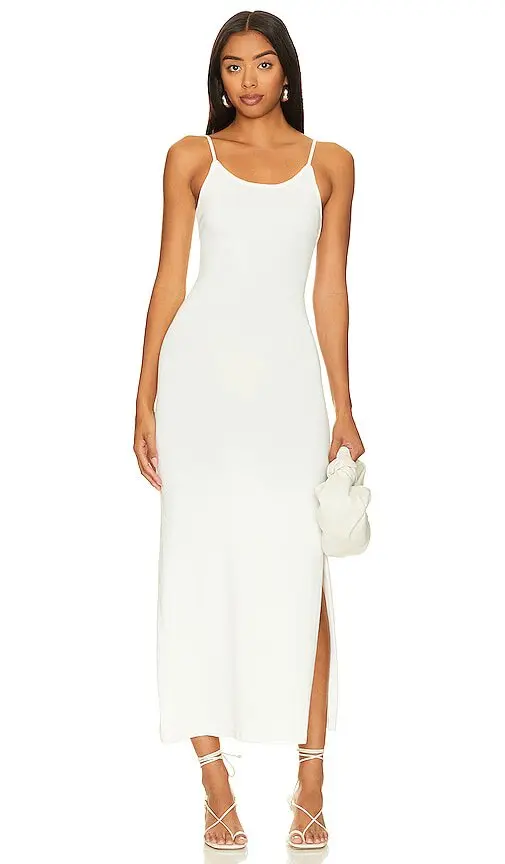 Sndys Presely Knit Dress In White - 5% Off | Editorialist