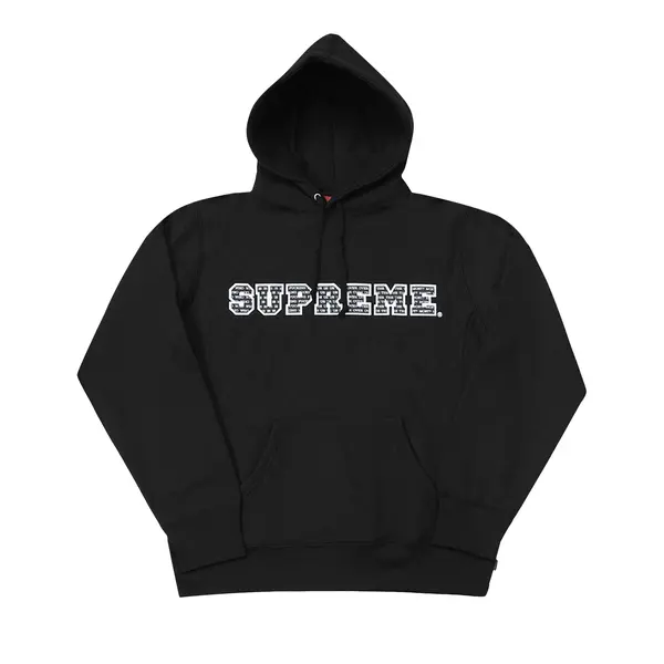 Supreme Hooded Sweatshirt - Black