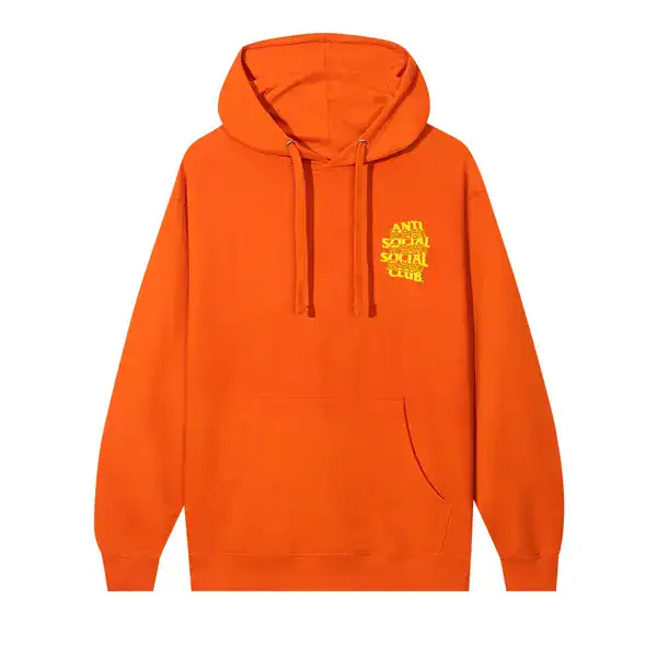 Anti Social Social Club Kaburosai Hoodie Orange Editorialist