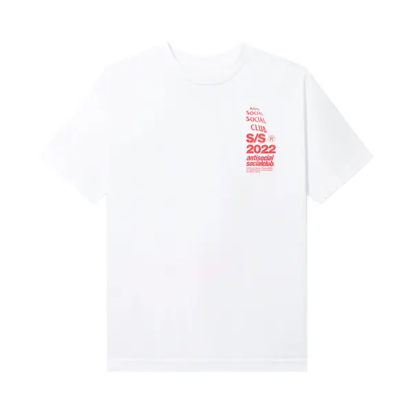 ANTI SOCIAL SOCIAL CLUB Link In Bio Tee - White
